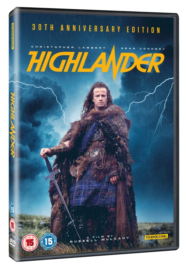 30th Anniversary Edition of Highlander is available for Digital ...