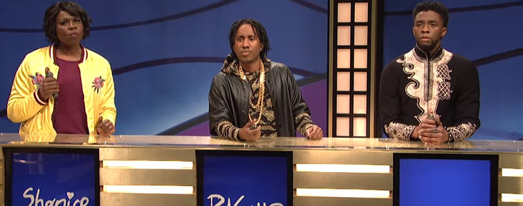 Black Panther finds himself in a difficult position on Black Jeopardy ...